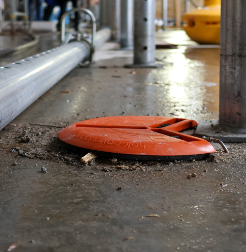 2-6” Standard Round Adjustable Holecover – Hole Cover Me